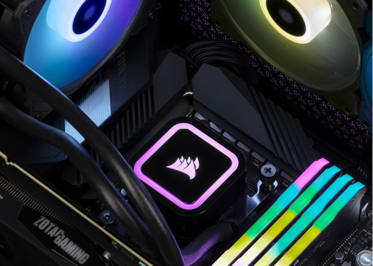 Corsair iCUE H60x RGB Elite All-In-One 120mm CPU Water Cooler - CW ...