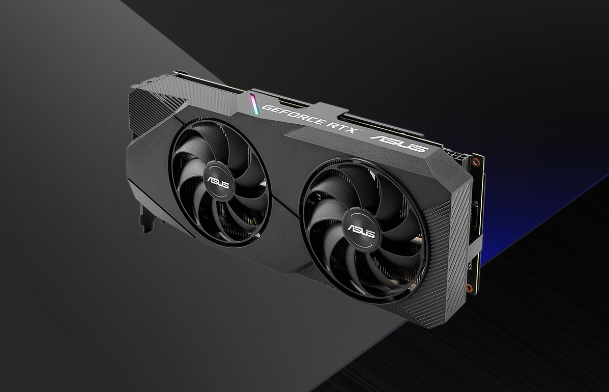 Asus Dual GeForce RTX 2070 Super EVO OC 8GB Graphics Card | Novatech