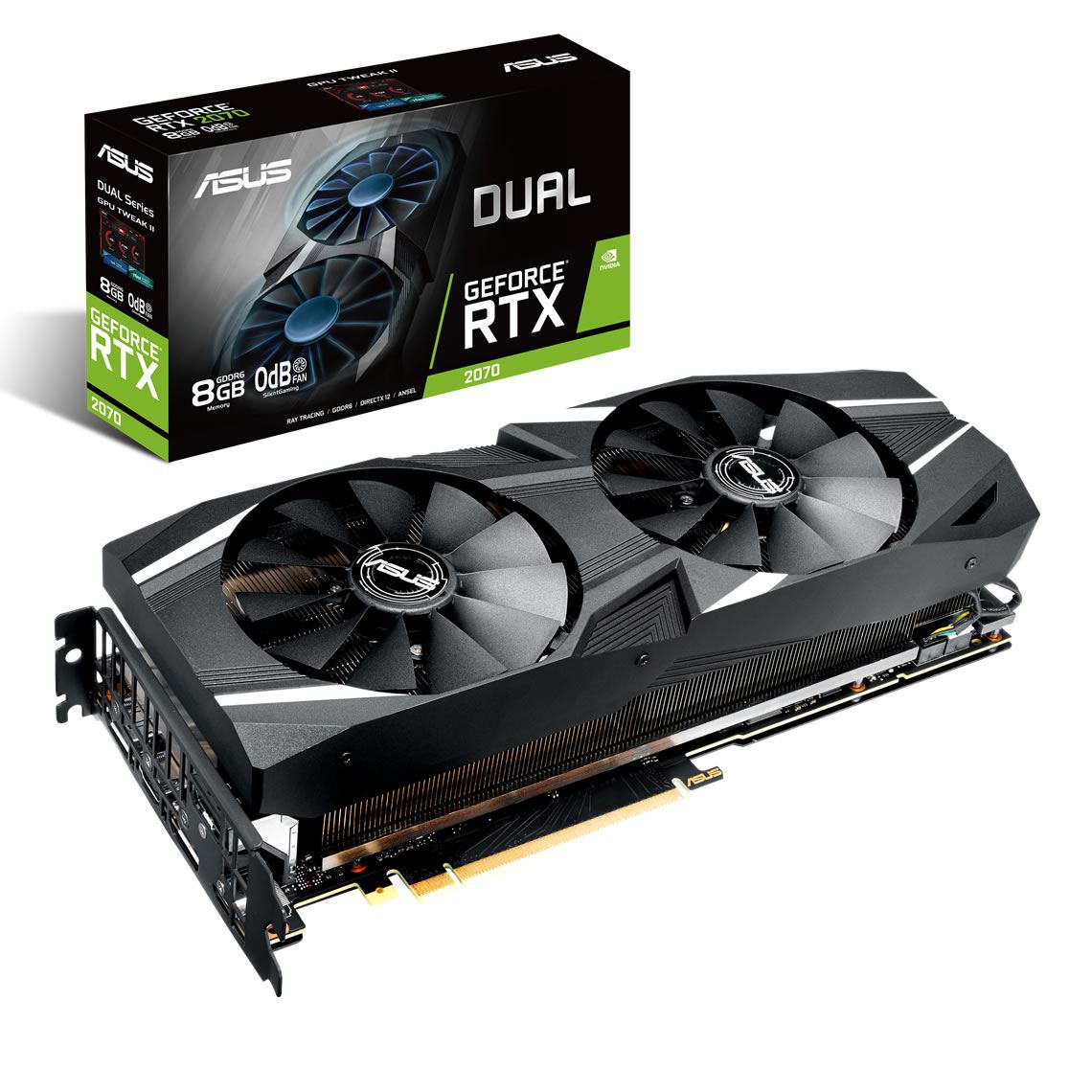 ASUS Dual GeForce RTX™ 2080 8GB Graphics Card | Novatech