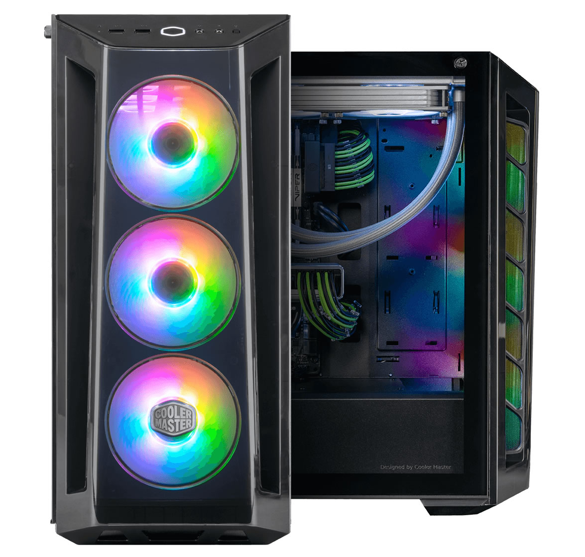 Cooler Master Masterbox MB520 ARGB Mid Tower Case/Chassis | Novatech