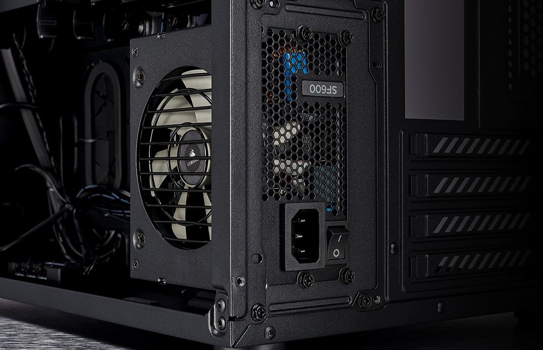 Corsair SF Series SF600 - 600 Watt 80 PLUS® Platinum Certified High ...