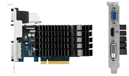ASUS GeForce GT 630 SILENT 2GB GDDR3 - GT630-SL-2GD3-L | Novatech