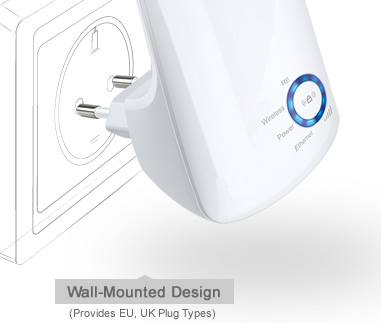 TP-LINK TL-WA850RE 300Mbps Wireless-N Range Extender - TL-WA850RE ...